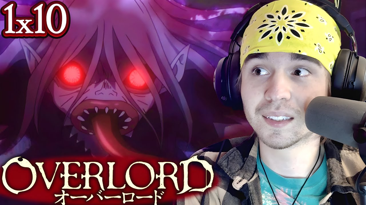 Overlord Season 1x10 REACTION “True Vampire" - YouTube