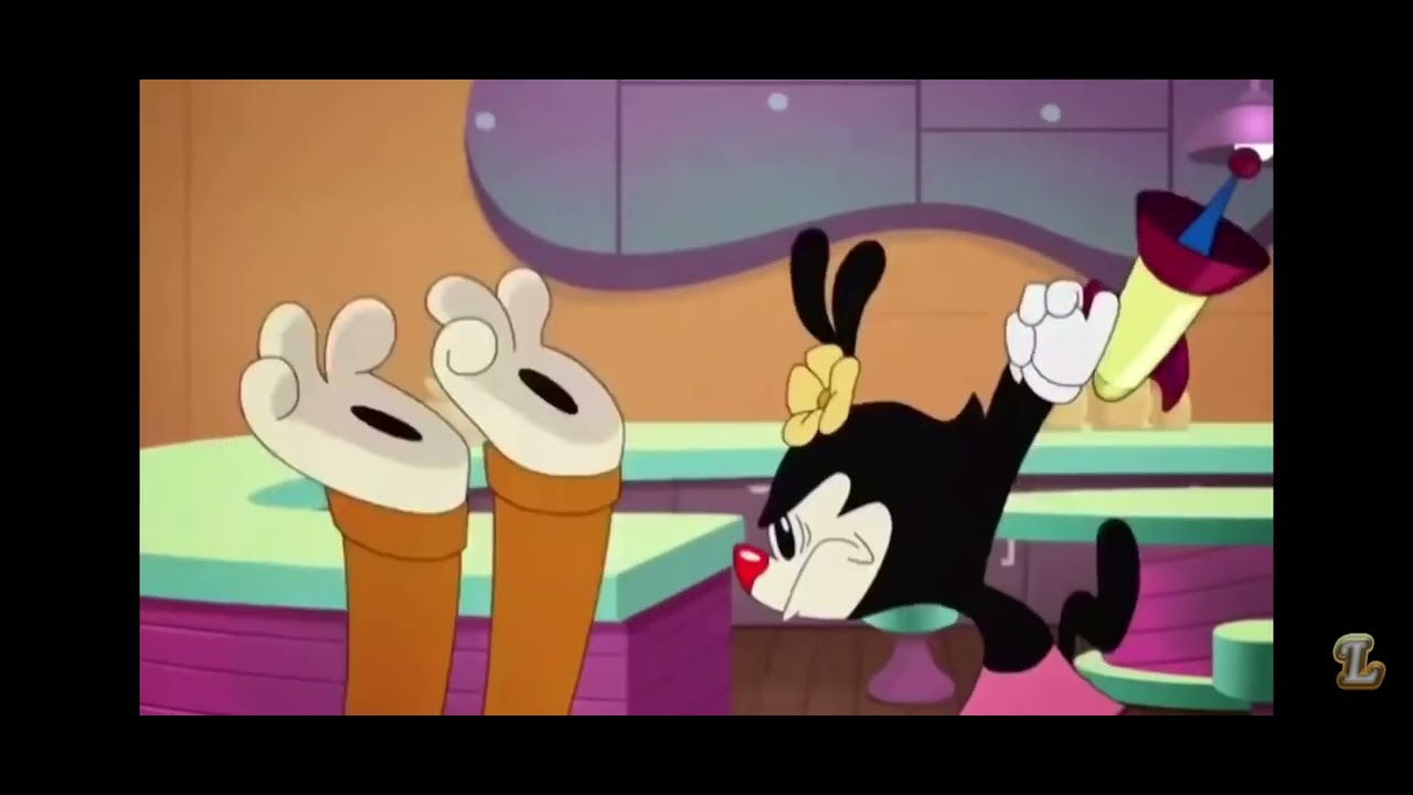 Animaniacs - Yakko gets shocked and wiggles toes - YouTube