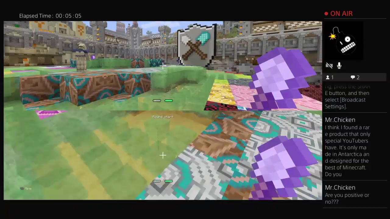 Minecraft PS4 gameplay:SPLEEF - YouTube