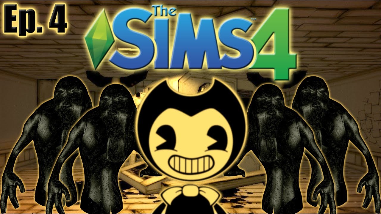 CREATING INK BLOB SEARCHERS!! - The Sims 4: Bendy and the Ink Machine ...