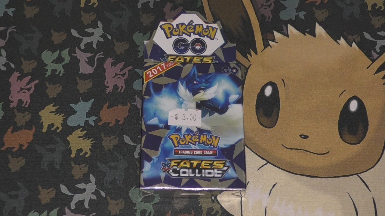 FAKE Pokemon GO XY Fates Collide 2017 TCG Pack - YouTube