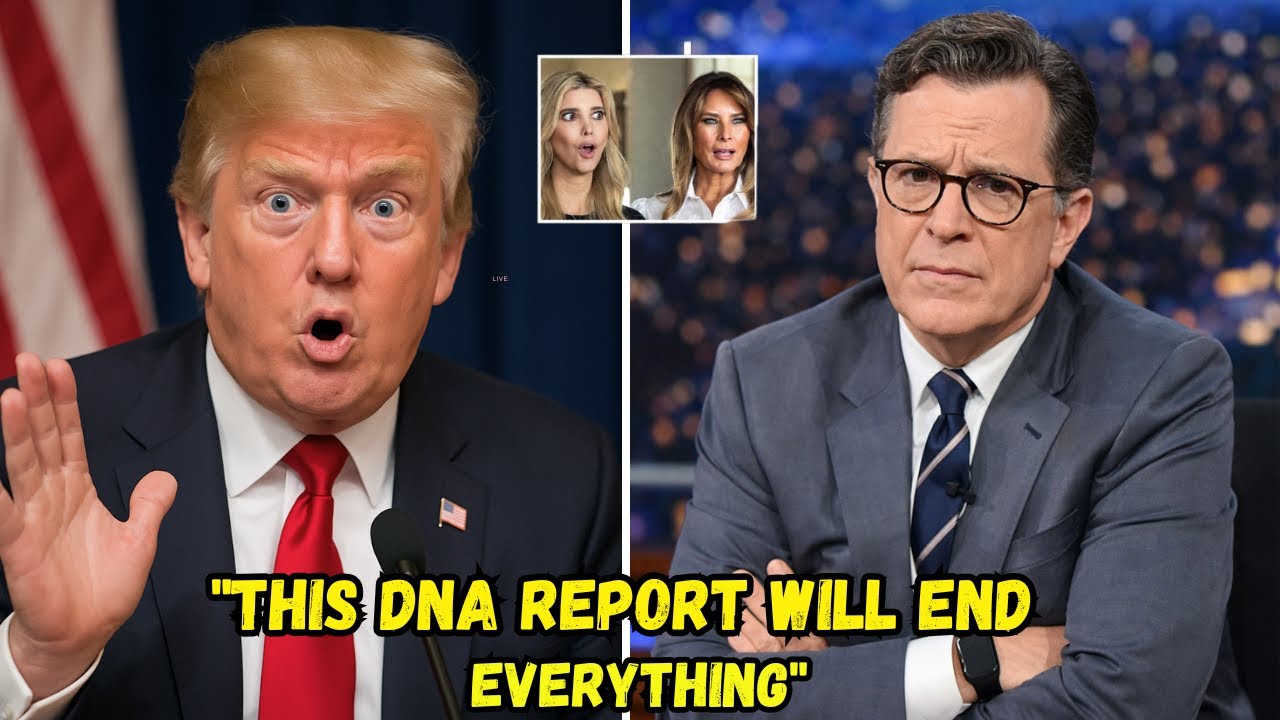 TRUMP MOCKS STEPHEN COLBERT ON LIVE TV — 20 SECONDS LATER THE CROWD ...