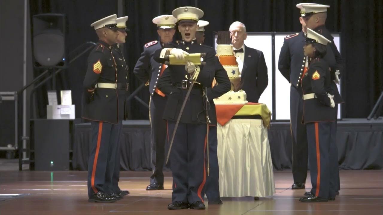1st Marine Division Marine Corps Birthday Ball 2022 - YouTube