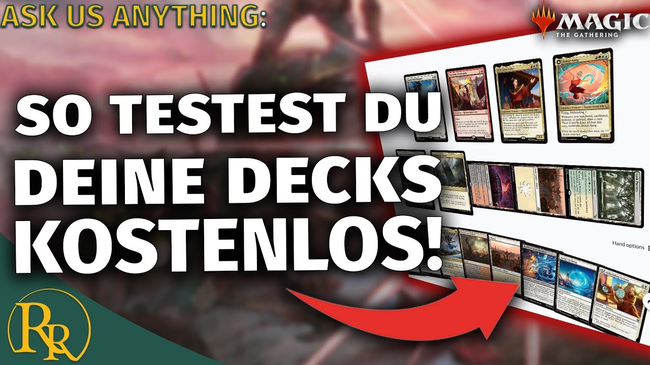 Wie testet man Commander Decks online KOSTENLOS? | Ask Us Anything ...
