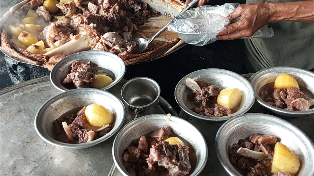 Lal Chapur Rosh Recipe | Karkhano Market Peshawar | Famous Beef Meat ...