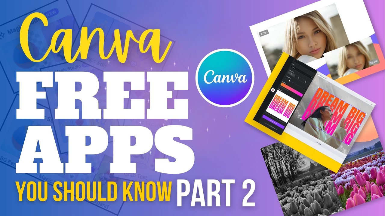 Get Creative with Canva's Free Apps | Canva Tutorial | Part 2 - YouTube