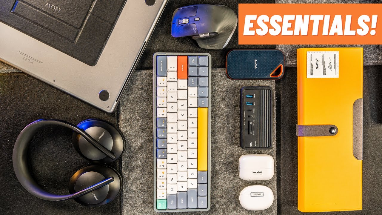 My essential daily tech accessories | Mark Ellis Reviews - YouTube