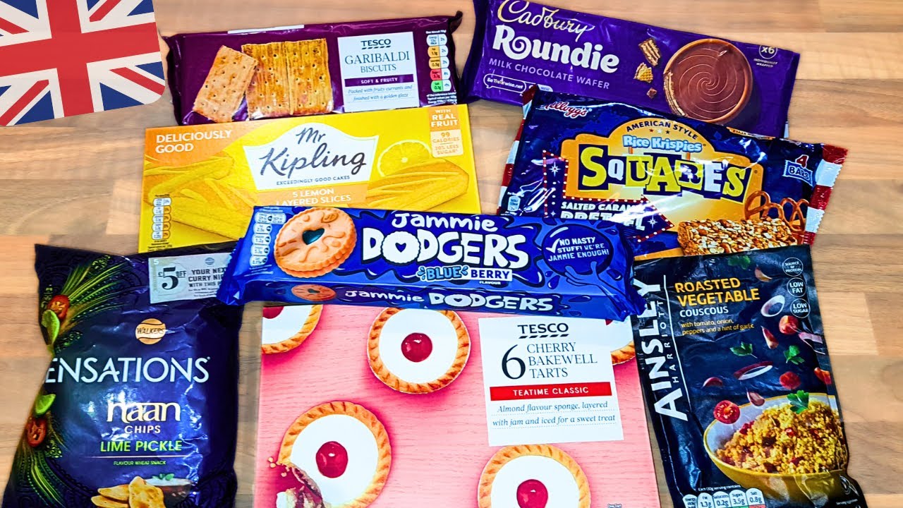 Trying 8 Interesting Snacks from a UK Supermarket. - YouTube