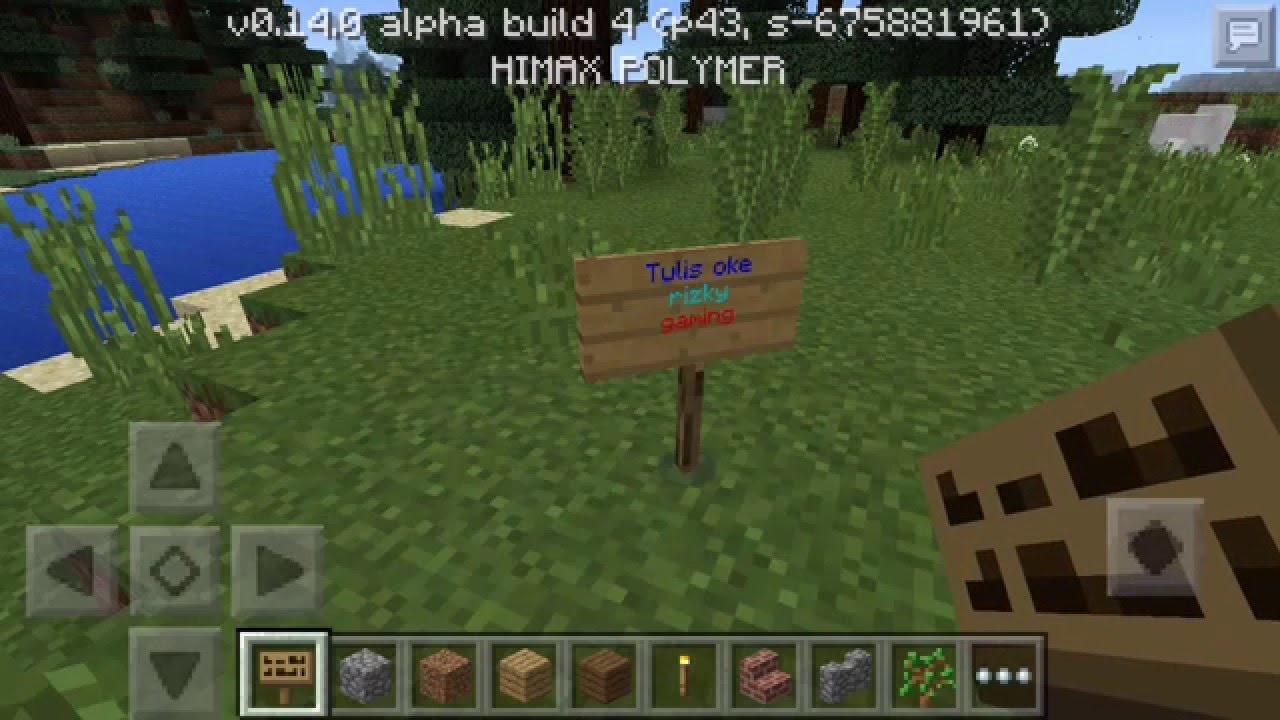 #1 Minecraft Tutorial : Cara Membuat Huruf Berwarna Di Minecraft PE ...