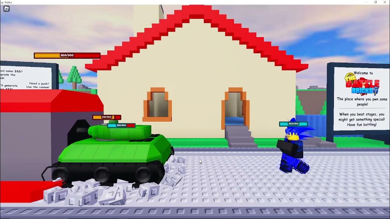 Tank VS Ragester and Spiritator [The Battle Bricks Sandbox] - YouTube