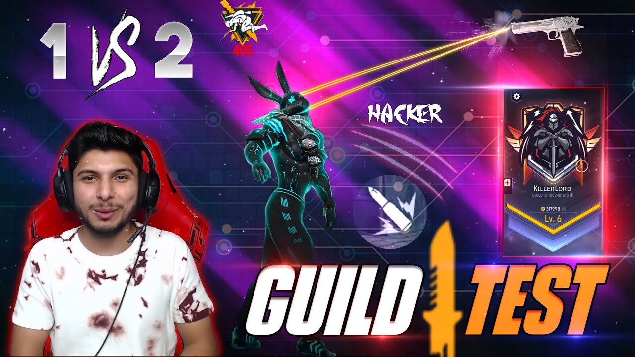 FREE FIRE LIVE GUILD TEST | FF GUILD TEST | GUILD TEST LIVE - YouTube