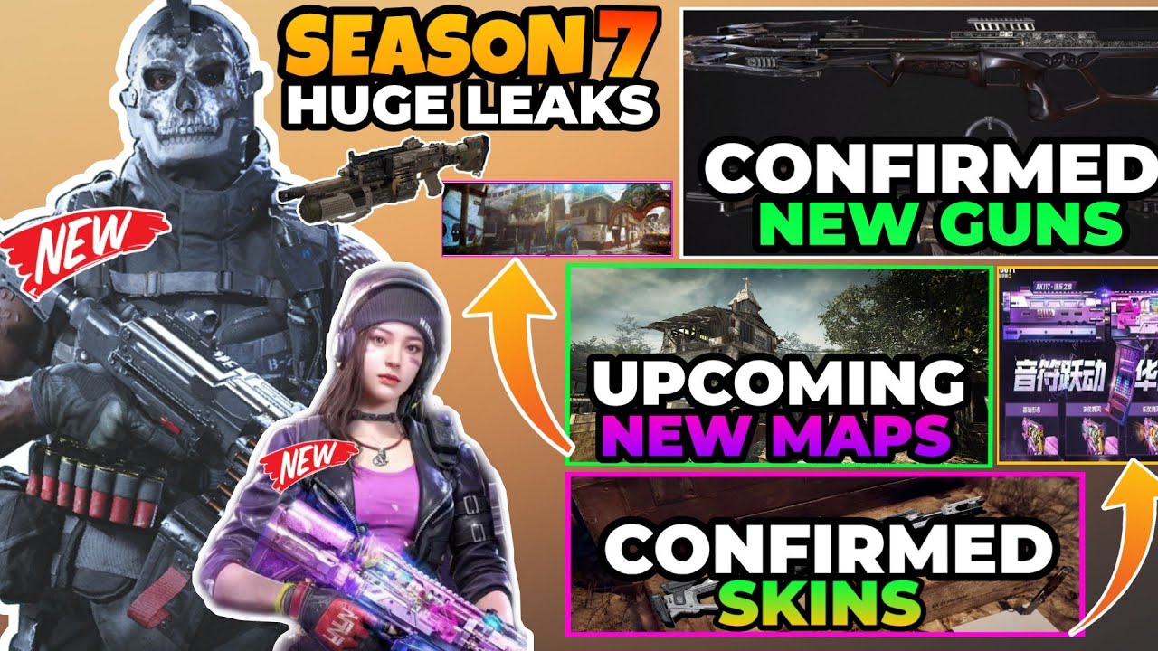 *NEW* SEASON 7 (2021) CODM HUGE LEAKS | NEW MAPS | CONFIRMED GUNS ...