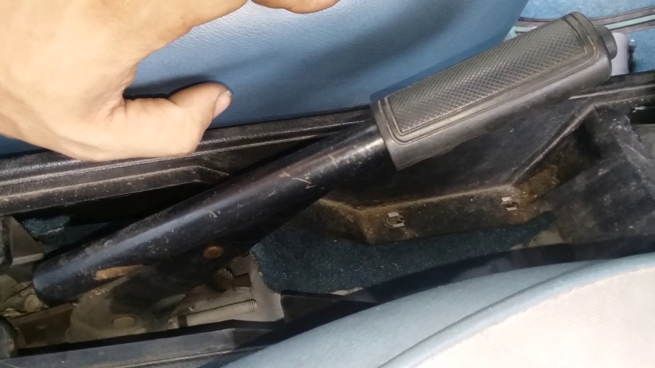 1981-1983 Ford EXP/Escort Hand Brake Adjustment - YouTube