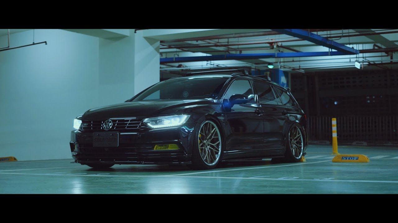 Volkswagen Passat Variant individual modified midnight meet - YouTube