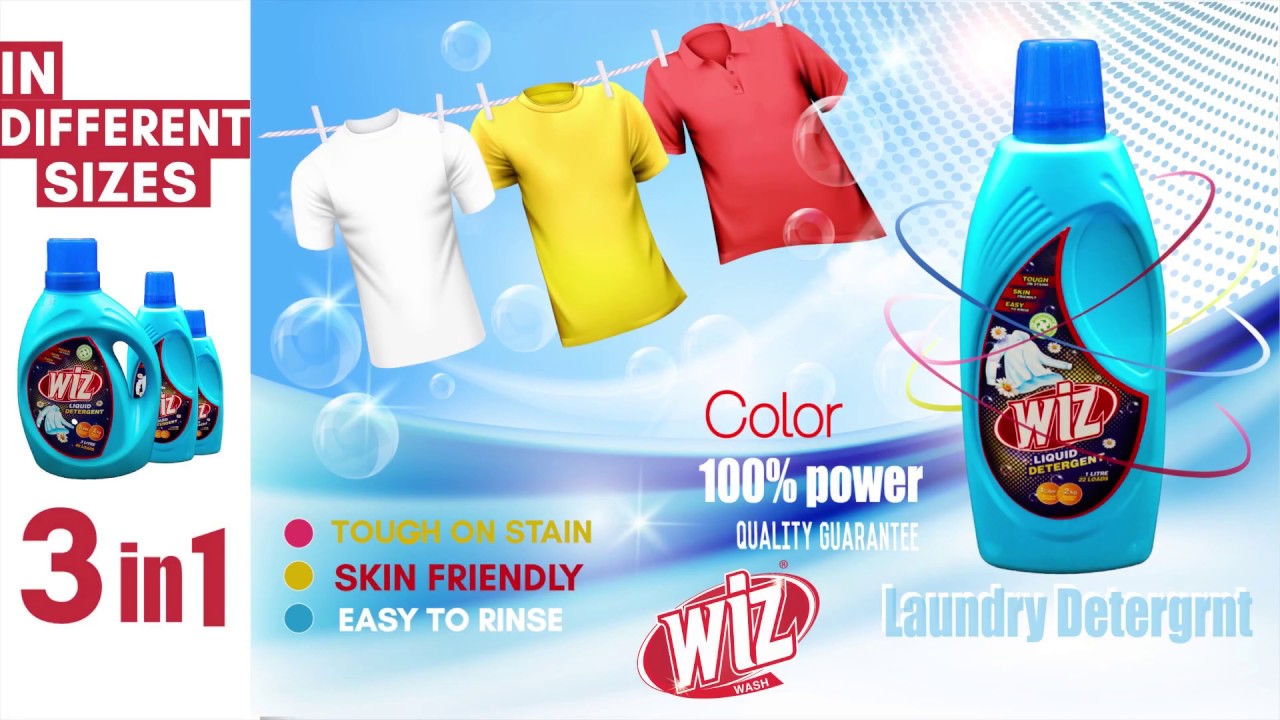 Wiz detergent in Liquid | Wiz Wash | House of Cleaning Products - YouTube
