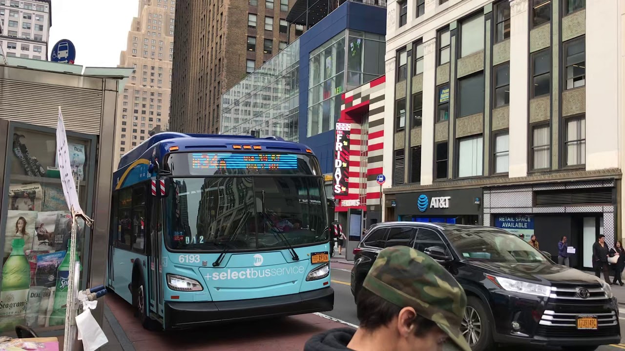 NYCT BUS: XD60 M34A SBS at 7th Avenue / West 34th Street - YouTube