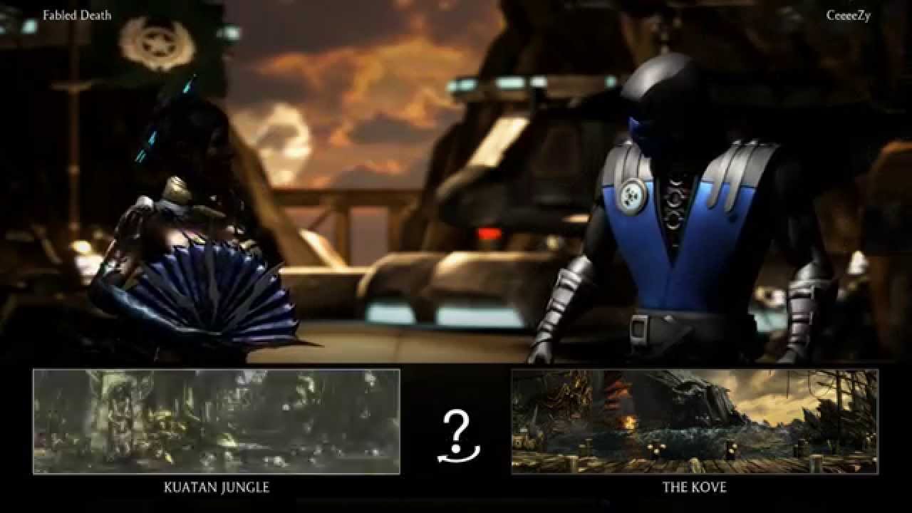 Mortal Kombat X: Sub Zero: The slide - YouTube