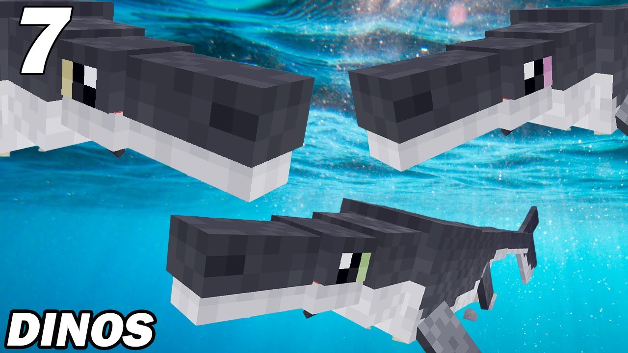 Trois Mosasaures dans le même enclos ! Minecraft Dino 2025 EP7 - YouTube