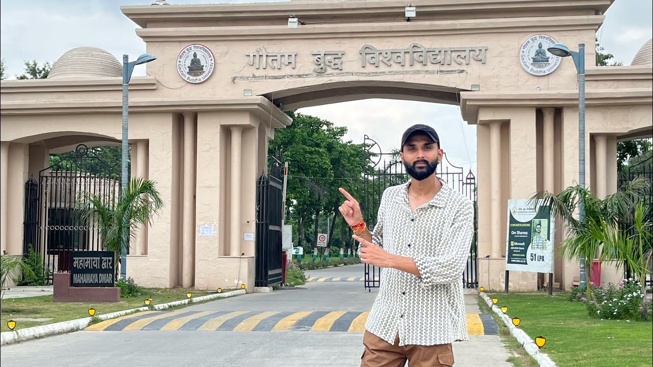 Introducing The Gautam Buddha University | GBU - Campus Tour - YouTube