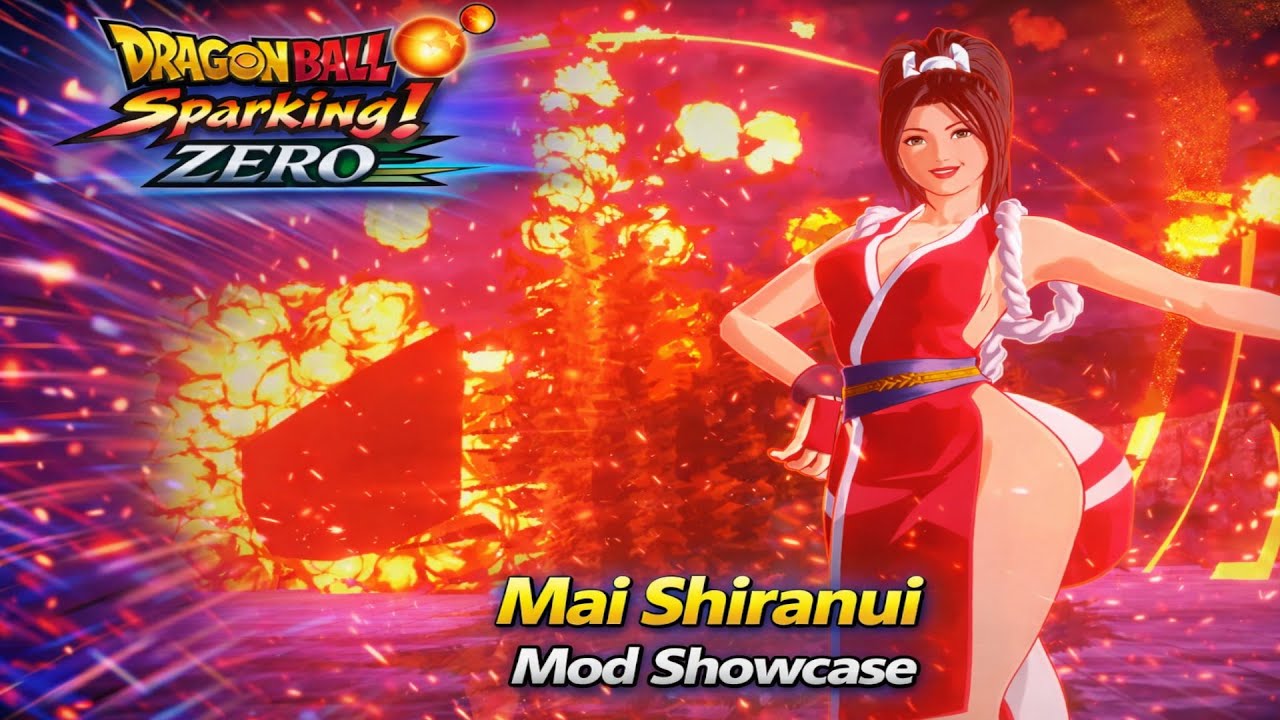 Dragonball Sparking Zero Mai Shiranui Mod - YouTube