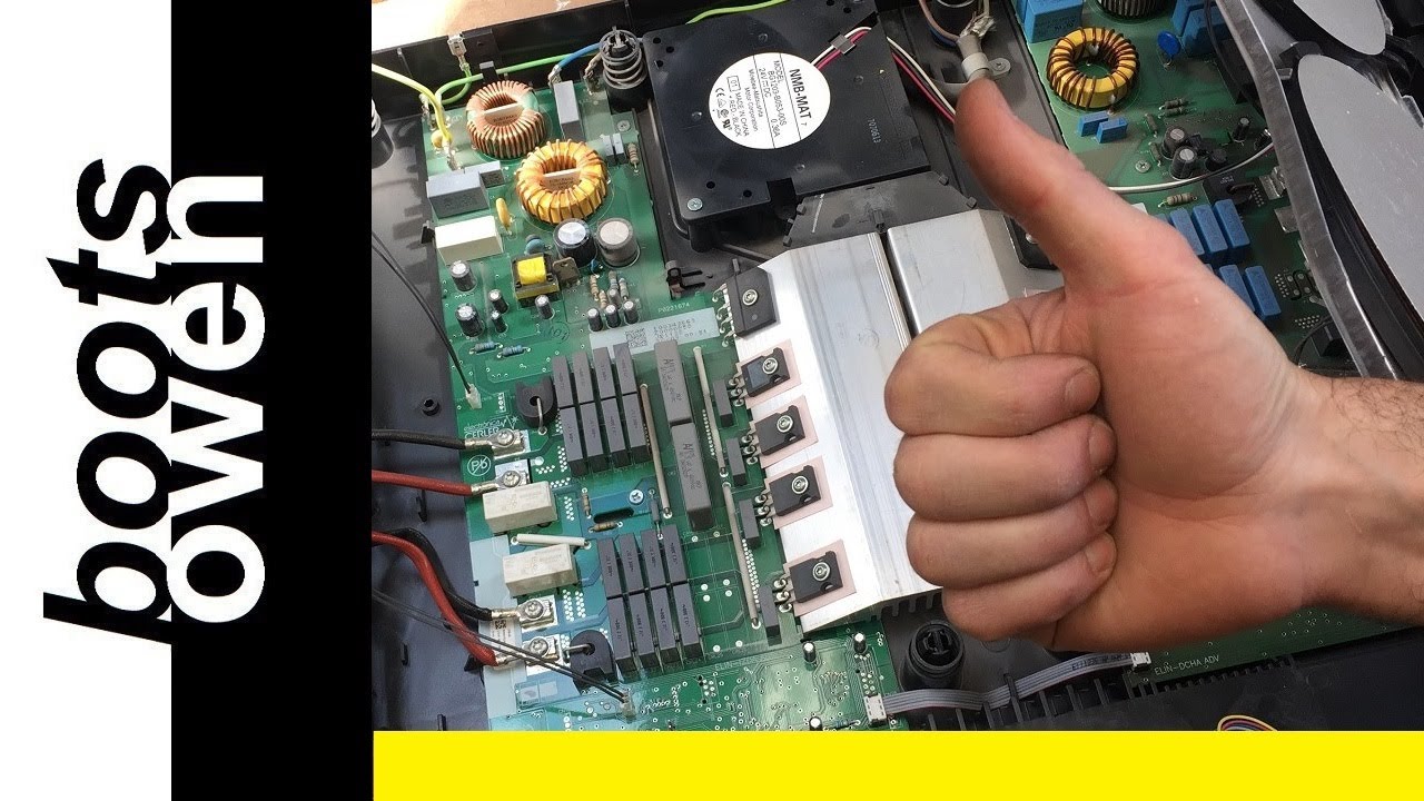 Bosch induction hob: a look inside, musing over how it might work ...