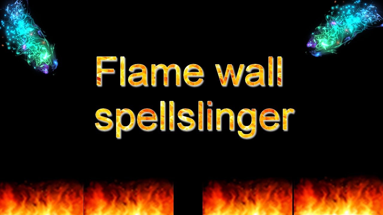 Path of Exile - 3.22 Flamewall Spellslinger Build (not guide) - YouTube
