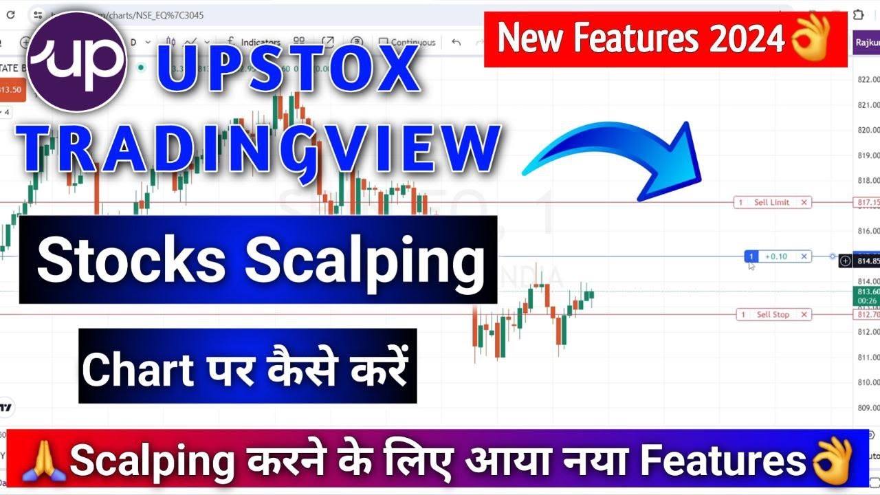 How to do Stocks Scalping on Chart in Upstox - New Update 2024 | Upstox ...