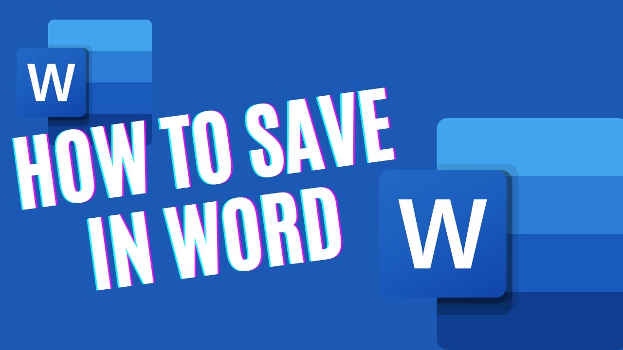 How to Save a Document in Microsoft Office Word | 4 Ways to Save a New ...