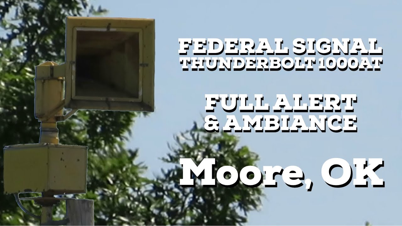 FS Thunderbolt 1000AT | Full Alert & Ambiance | Moore, Oklahoma | 5/3 ...