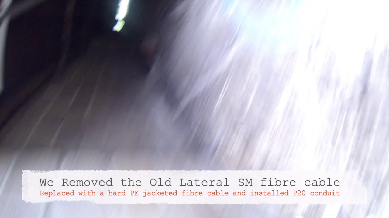 NBN Fibre Cable Replacement PCD to NTD - YouTube