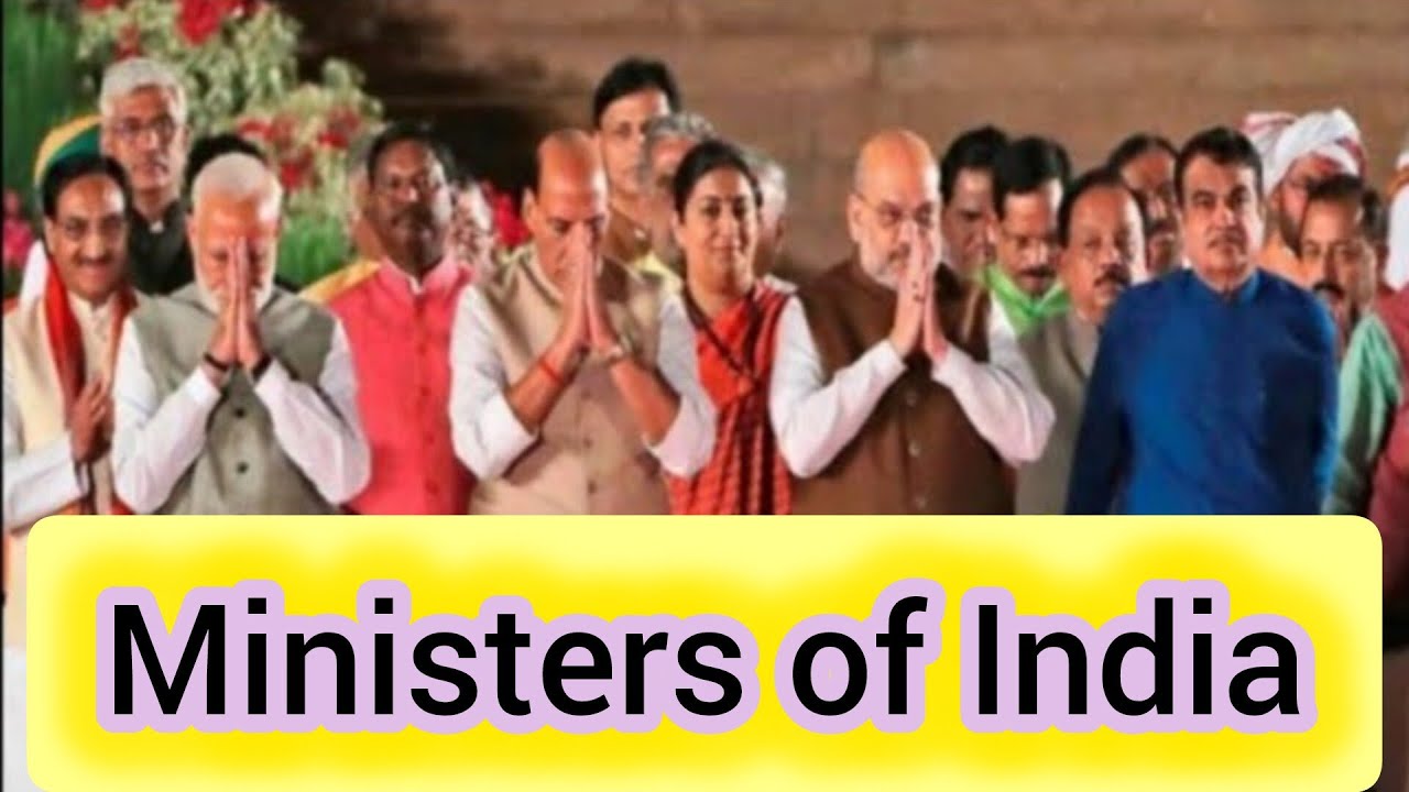 Union Cabinet Ministers Of India 2023/ New Updated List / #modi # ...