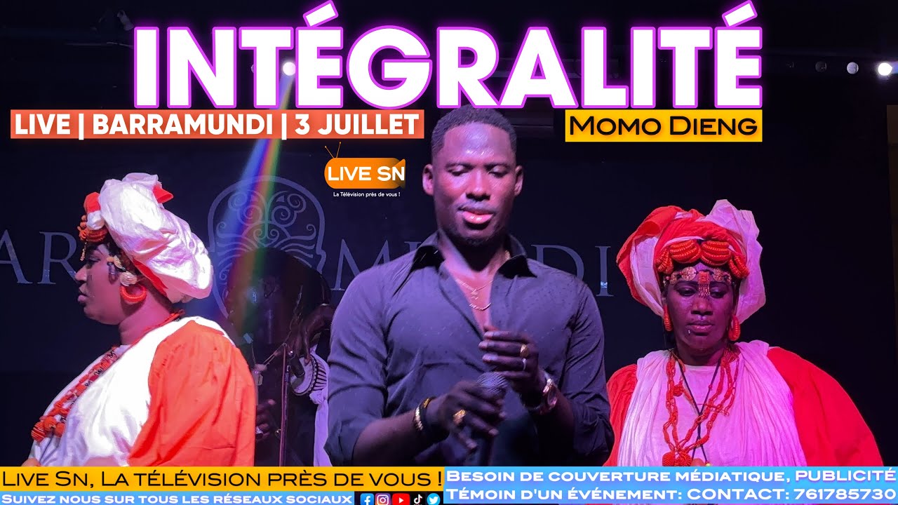 INTÉGRALITÉ: MOMO DIENG - LIVE PERFORMANCE | MERCREDI 3 JUILLET 2024 ...
