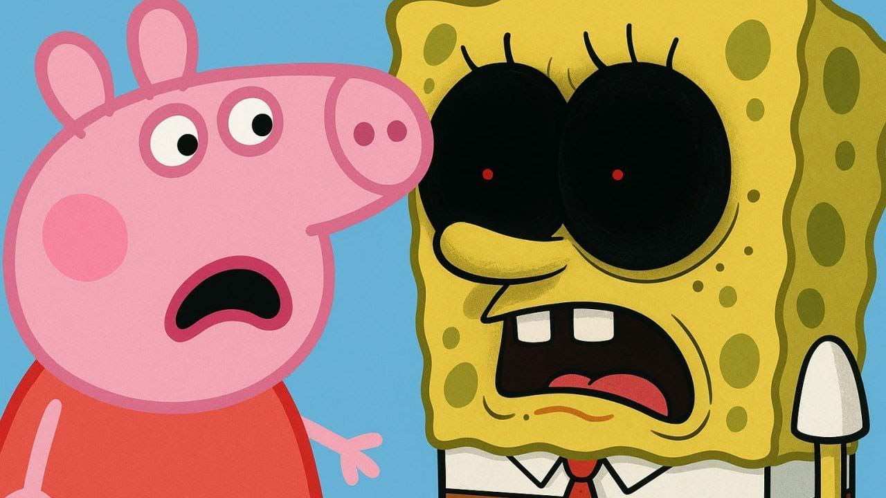 Peppa Pig – BANNED Episode: The Sinister Visit of SpongeBob - YouTube