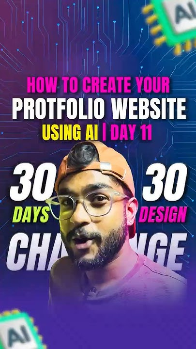 (Day11/30) Free portfolio website in 1 minute? It’s true! Thanks to this AI! No coding needed! 🚀 ...