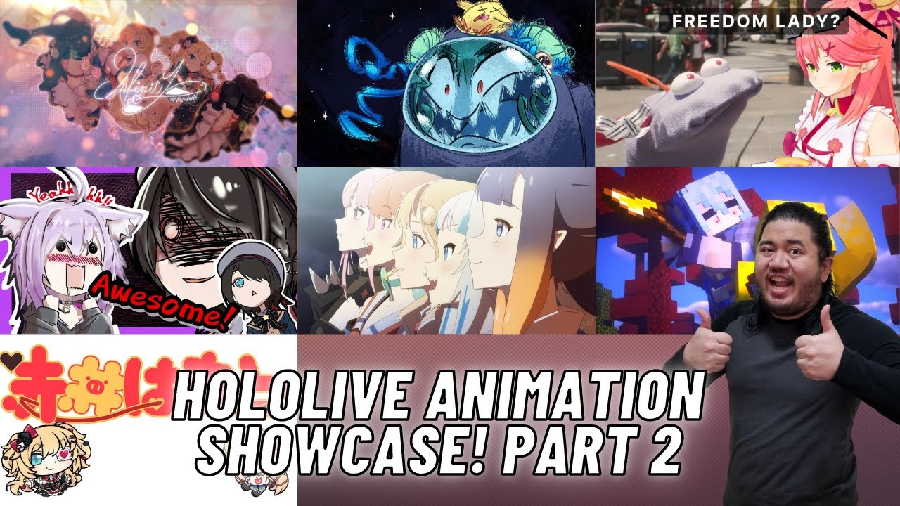Hololive Animation Showcase! Part 2 - YouTube