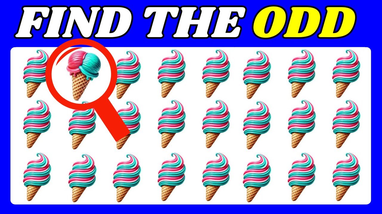 Find the Odd One Out | Easy, Medium, Hard, Impossible | Part 17 - YouTube