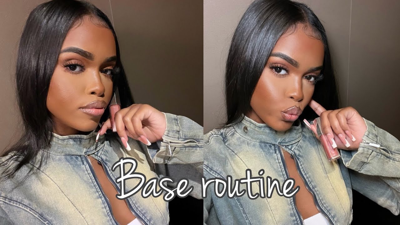 My current base routine step by step | GRWM - YouTube