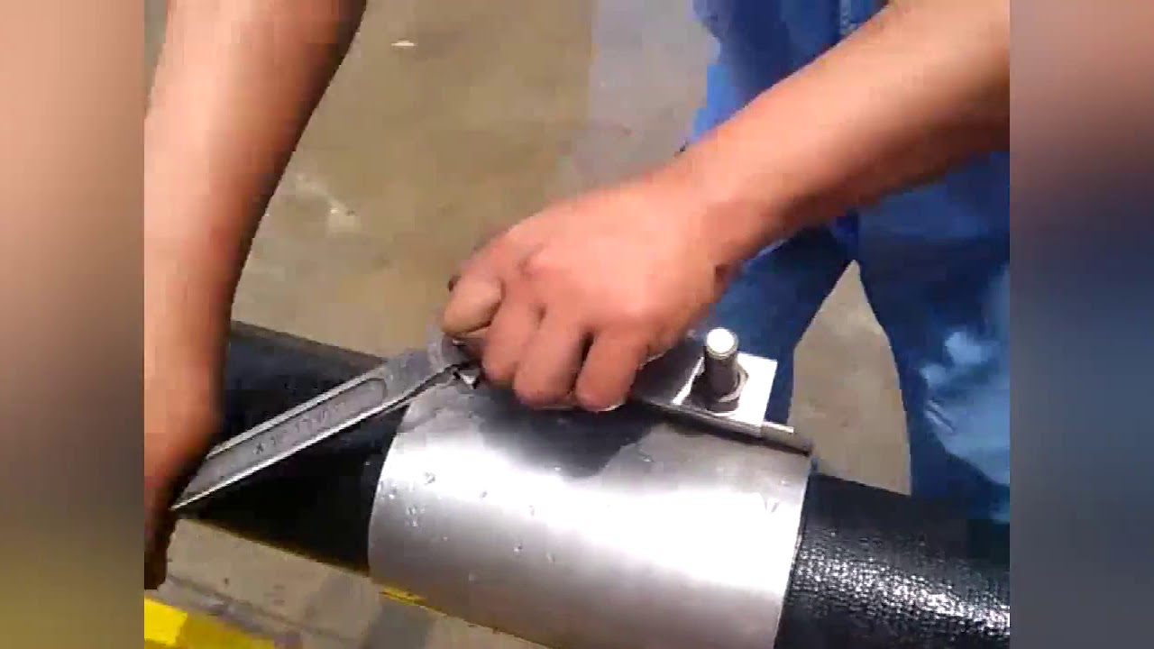 How to Repair a Leaking water pipeline Using Pipe Repair Clamp - YouTube