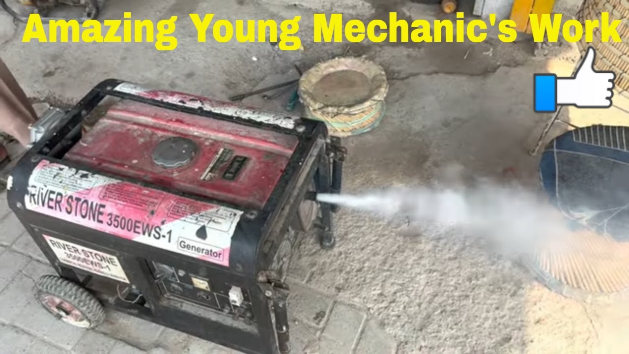 This young mechanic is amazing in repairing weak Generators | Generator ...
