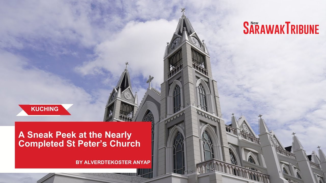 A Sneak Peek at the Nearly Completed St Peter’s Church - YouTube