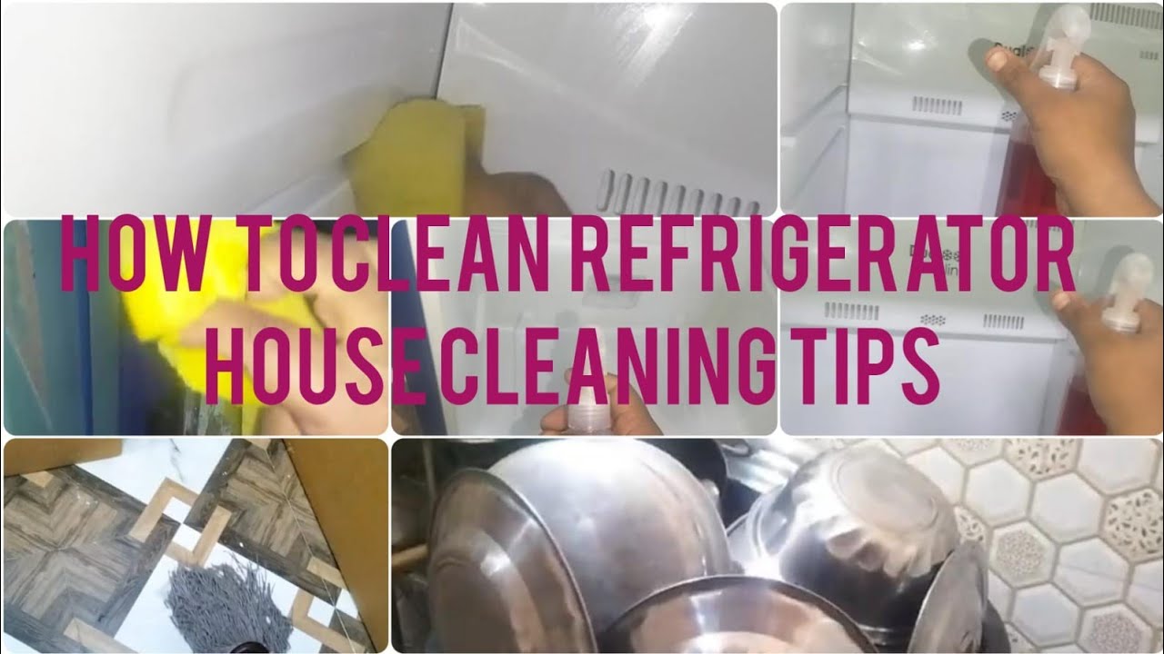 House cleaning 🧹 jhadu pocha and fridge cleaning.bartan cleaning - YouTube