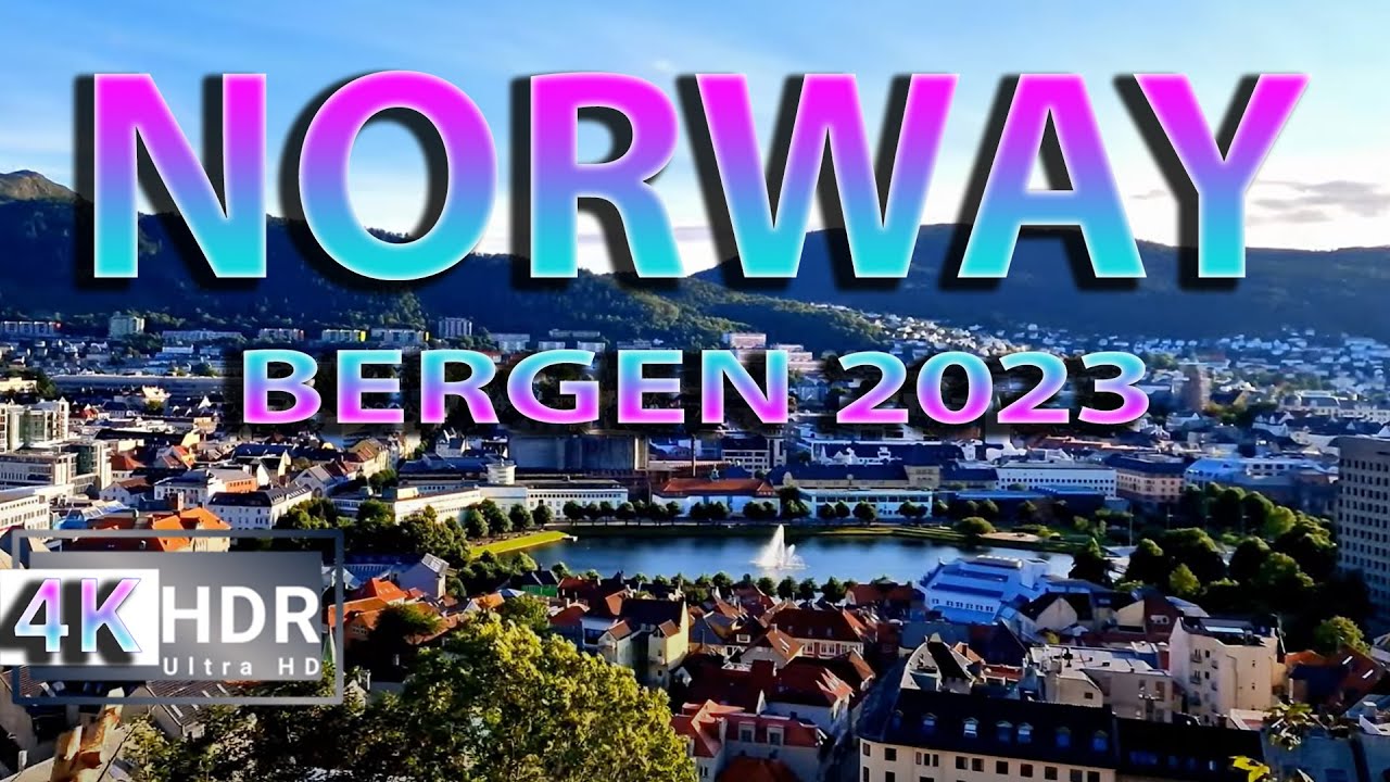 Bergen City's Urban Elevation 0-100m | Norway's Vicing Streets & Houses ...