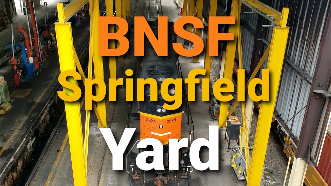 BNSF Yard Springfield Missouri part 2 of 4 - YouTube