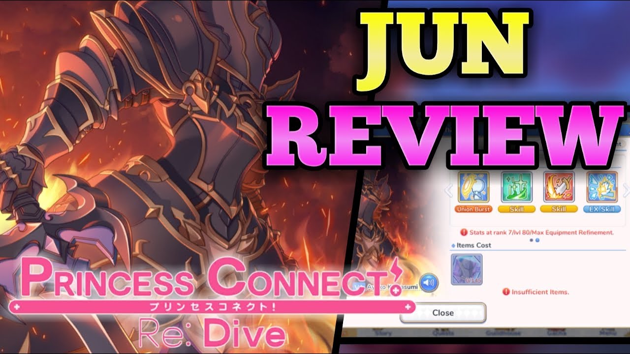 Princess Connect Re Dive - Should you pull Jun, Jun Gameplay, Grotto ...