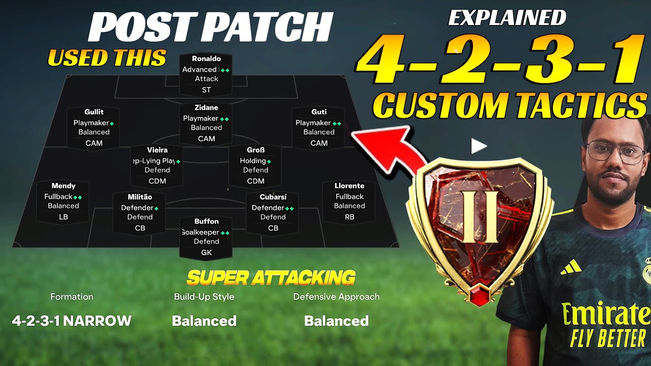 4231 Custom Tactics "Broken Meta Post-Patch" Explained | Rank 2 - Fut ...