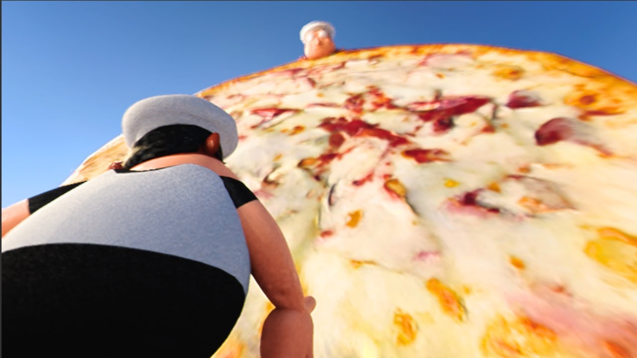 Peppino Climbs an Abnormally Large Pizza Tower - YouTube