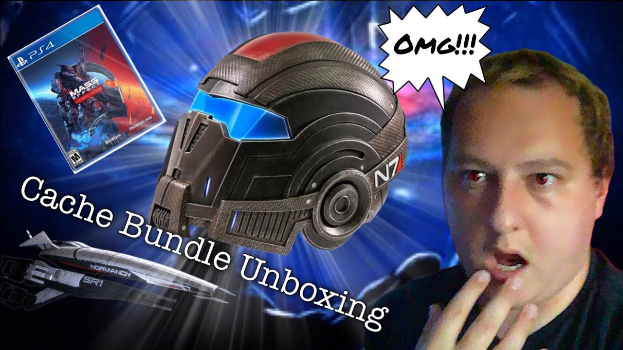 Mass Effect Legendary Cache Bundle Unboxing!!! - YouTube