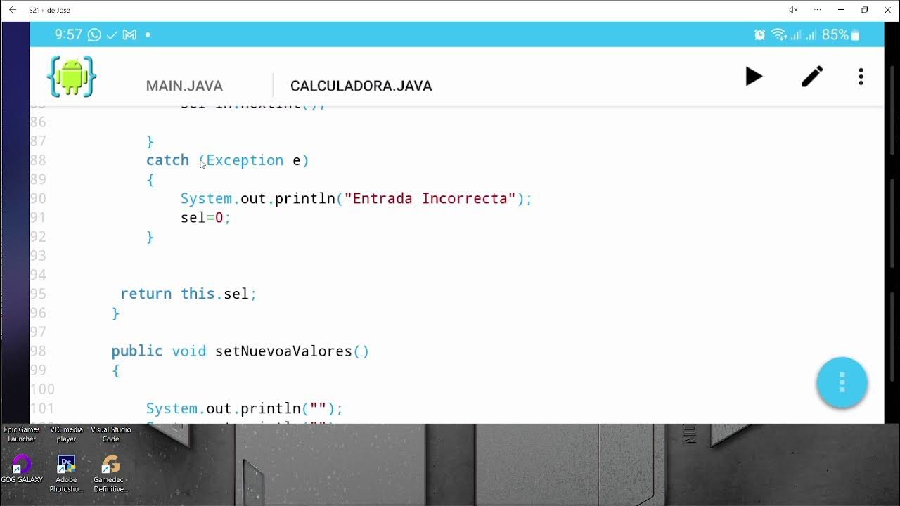 Clase de Programación Java 8 - YouTube
