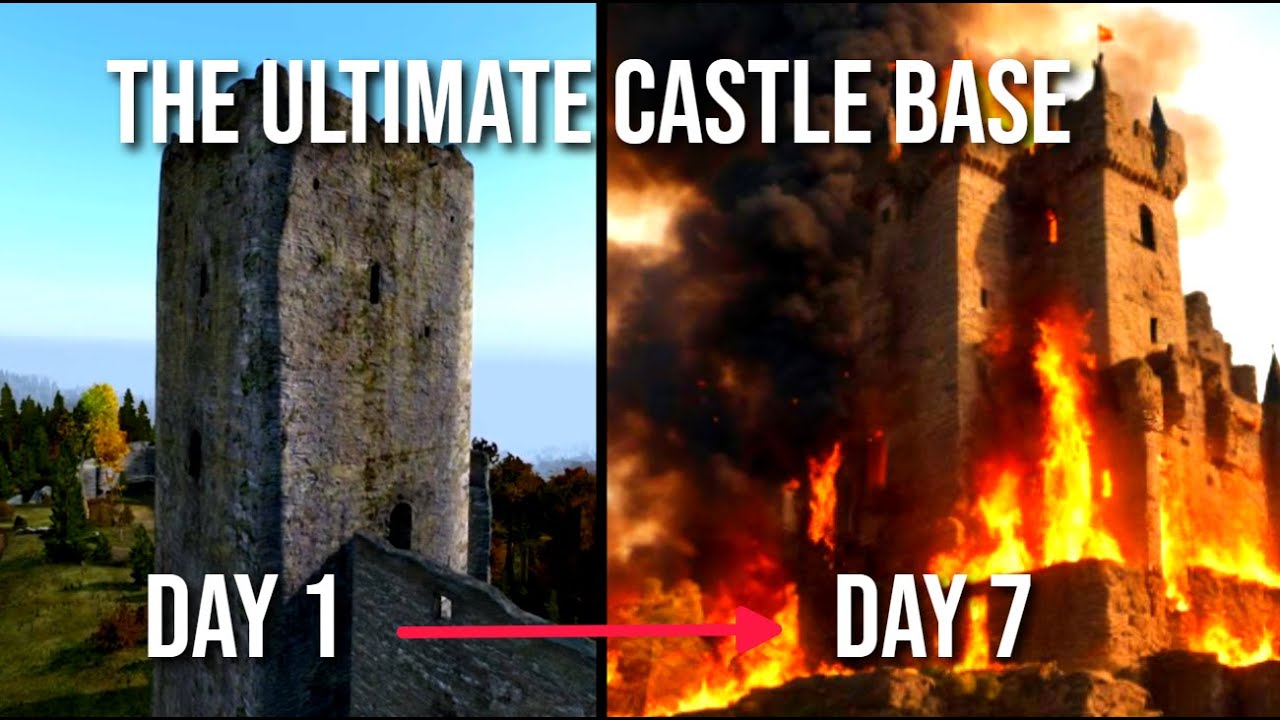 The ULTIMATE CASTLE BASE - Full DayZ Movie - YouTube