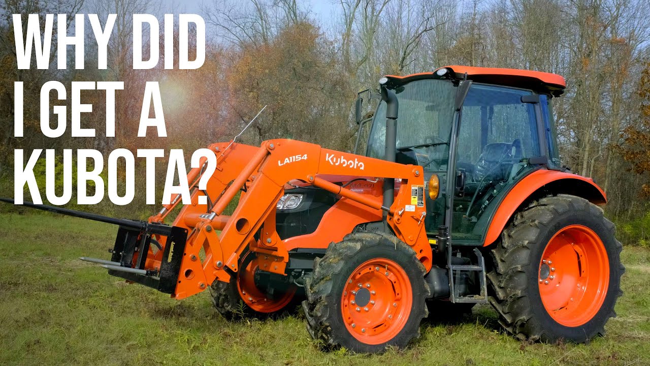 I GOT A NEW TRACTOR! KUBOTA M4D-071 FIRST IMPRESSIONS! 😱 - YouTube